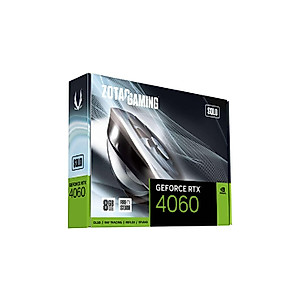 Zotac GAMING GeForce RTX 4060 8GB Solo DLSS 3 8GB GDDR6 128-bit 17 Gbps PCIE 4.0 Super Compact Gaming Graphics Card, ZT-D40600G-10L