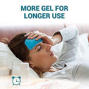 Small Ice Packs, 6 Packs, FSA HSA Eligible, Reusable Mini Gel Cold Packs for Injuries, Hot Cold Compress for Kid's Boo Boos, Headaches, Wisdom Teeth, Breastfeeding, Pain Relief, First Aid 3" X 4.5"