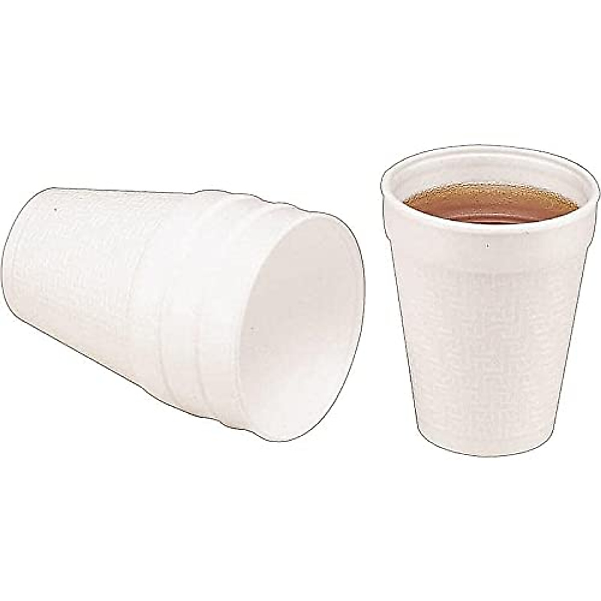 DART - 8J8CT 8-Ounce Foam Cup (Case of 1000), White