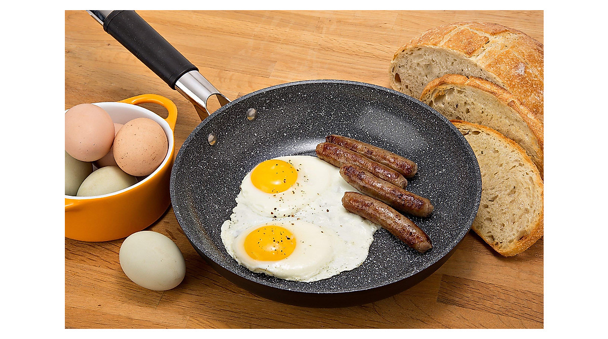 Ceramic Nonstick Frying Pans | 3-Pack Bundle Set