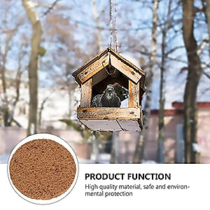 Happyyami 10pcs Bird Nesting Pads Bird Nesting Materials Fiber Substrate Bird Nest Racing Pigeon Breeding Eggs Mat Bird Breeding Supplies