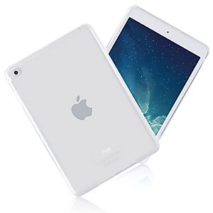 iCoverCase for iPad Mini 4 Case, Ultra-Thin Silicone Back Cover Clear Plain Soft TPU Gel Rubber Skin Case Protective Shell for iPad Mini 4 7.9" (Clear)