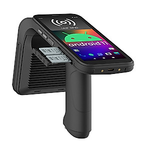 Chainway C5 Wireless Android Pistol-Grip RFID Tag Reader with 2D/1D/QR Barcode Scanner, Android 11, WiFi, Bluetooth, UHF (865MHz-928MHz EPC GEN2)