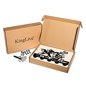 AVJERA Cat and Mouse Key Holder for Wall Decorative, Tom Cat Wall Mounted Jerry Mouse Key Organizer with 5 Key Hooks, Cartoon Anime Adhesive Key Rack for Kitchen