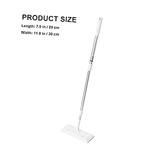 Healvian 3 Triangle Mop Eyeglasses Cleaner Window Glass Cleaner Microfiber Mop Telescopic Mop Tile Cleaning Mop Electrostatic Dust Collector Mop Electrostatic Dust Removal Mop Paper Floor