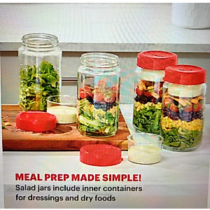 Beyond Jars 4-piece 32-ounce Meal Prep Set