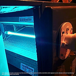 Air Health Haven HVAC Air Purifier, Powerful 16" Ultraviolet (Uvc) Lamp, 253.7nm Wavelength, Ideal for 1.5 to 5.0 Ton Systems, Installs in as Little as 15 Minutes