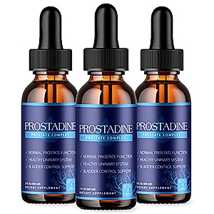 (3 Pack) Prostadine - Official Drop Formula - Get Prostadine Drops Supplement, Maximum Strength Prostatine Drops, 2023 Improved Formulation, Advanced Strength Formula Prostadine Advanced (6oz)