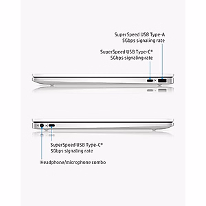 HP Chromebook 14 Laptop, Intel Celeron Processor, 4 GB RAM, 32 GB eMMC, 14” FHD (1920 x 1080) Chrome OS, Webcam & Dual Mics, Work, Entertainment, School, Long Battery Life (14a-na0170nr, 2021)