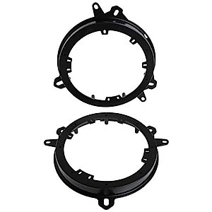 Metra 82-8148 6" to 6-3/4" Speaker Adapter for Select Toyota/Lexus/Scion 1998-Up Vehicles, Black
