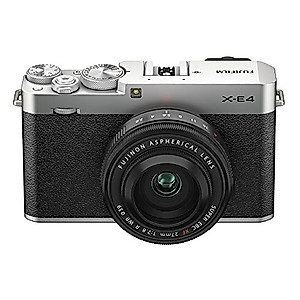 Fujifilm X-E4 XF27mmF2.8 Kit - Silver