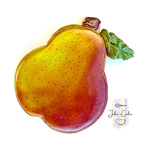 Pear Cookie Cutter, 3.5" Made in USA by Ann Clark