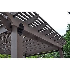 Ozco Building Products 56635 Laredo Sunset 6-inch Post to Beam Connector, (2 per Pack)