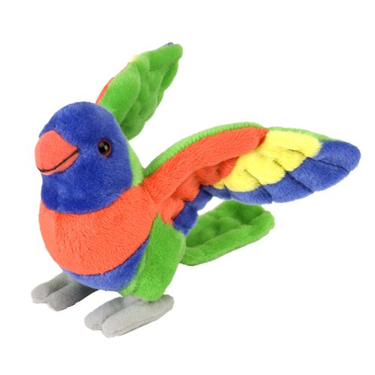 Wild Republic Lorikeet Plush, Stuffed Animal, Plush Toy, Gifts for Kids, Cuddlekins 8 Inches