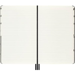 Moleskine Limited Edition Smiley Positivity Planner, Hard Cover, Large (5" x 8.25"), Undated Planner, Black, 240 Pages