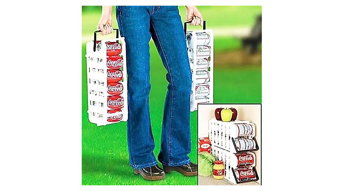 Store N' Tote Stackable Can Dispenser | Maximize Kitchen Storage