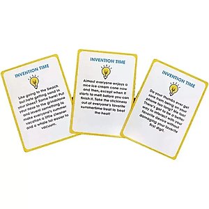 Funderdome Unnecessary Inventions - The Game Where You Invent Things to Solve Problems That Donâ€™t Really Matter, Ages 12+ for 4-8 Players