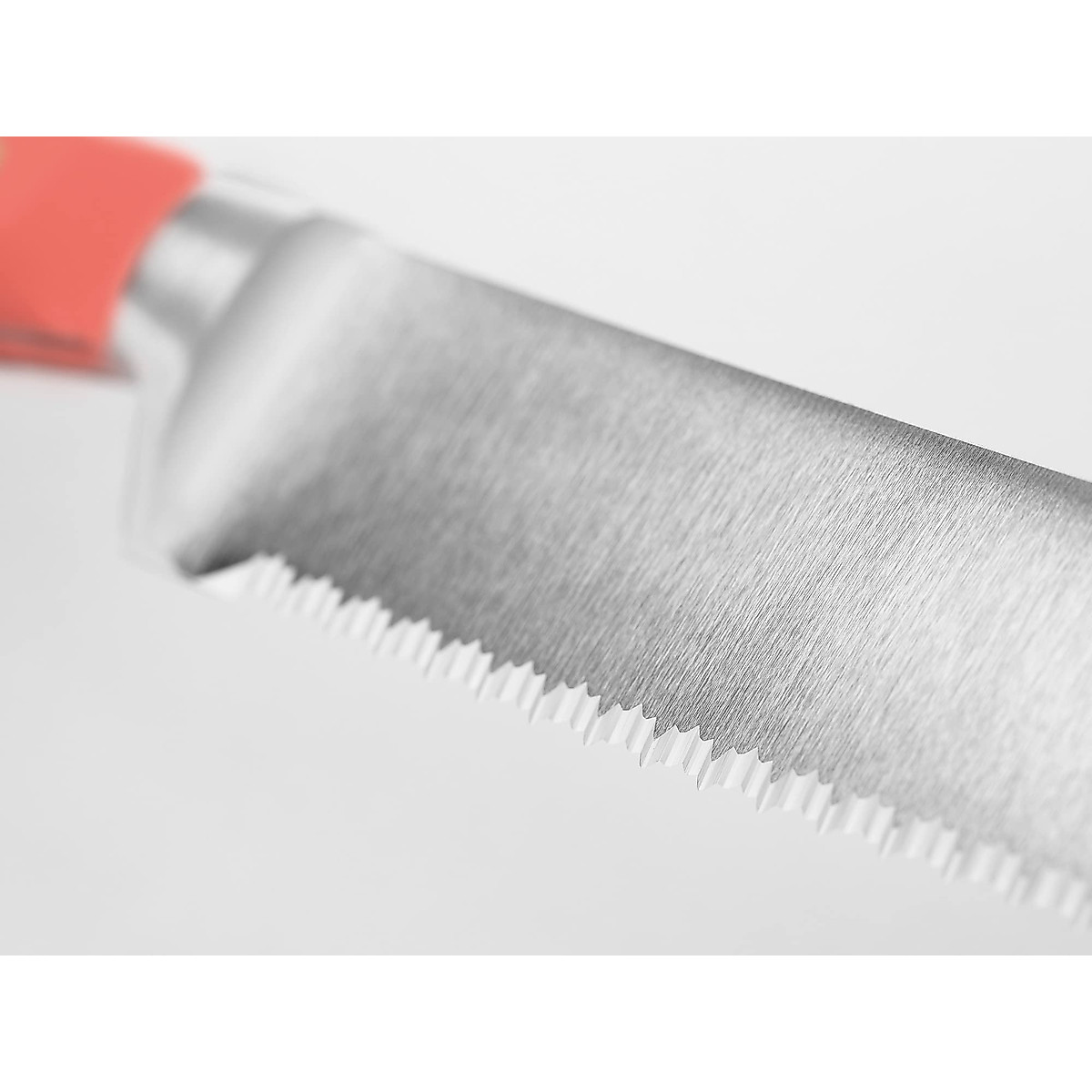 WÜSTHOF Classic Coral Peach 9" Double Serrated Bread Knife