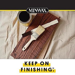 Minwax Fast Drying Polyurethane Protective Wood Finish, Warm Satin, 1 Quart
