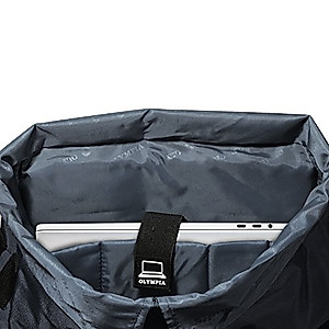 Olympia U.S.A. Hopkins 18 Inch Backpack, Navy/Black, One Size