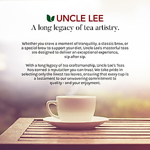 Uncle Lee's Tea Detox Tea with Senna Laxative, Constipation Relief for Adults, Supports A Healthy Weight, Caffeine-Free Herbal Tea Bags, 30 Count (Pack of 5)