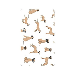 susiyo Doormat 30"x18" Great Dane Dog Pattern Non-Slip Indoor Entryway Door Mat (Rubber Backing)