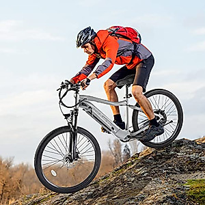 PEXMOR Electric Bike for Adults, 750W BAFANG Motor Ebike 32MPH Adult Electric Bicycle 48V 14AH LG Battery, 27.5" Electric Mountain Bike 7 Speed Gears Lockable Fork City Commuter E-Bike,UL Certified