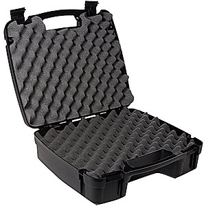 Plano Gun Guard SE Four Pistol Access Case, Black, Handgun and Accessory Case, Lockable Pistol Case for Airline Travel, Hard Plastic Pistol Case