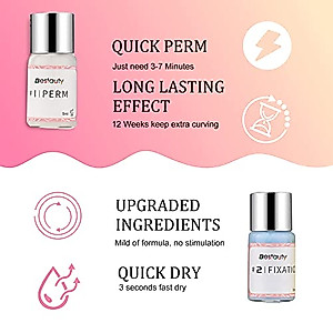 Bestauty Eyelash Lifting Set, Lash Lifting Kit Eyelash Curling Makeup Tools DIY Eyelash Extension Kit Lash Lift Kit Semi-Permanent Curling Suitable for Salon Home Use