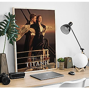 Tit%anic For 25th Anniversary Movie 2023 Poster, Tit%anic Movies 2023 Poster Canvas, Gift For Tit%anic Fan Poster, Home Wall Decor Canvas Poster, Custom Poster