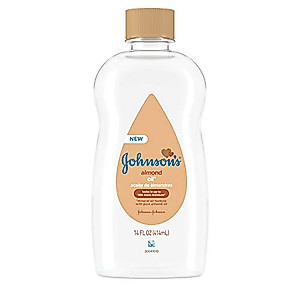 Johnson's Baby Almond Oil Paraben-Free, Phthalate-Free, 14 Fl Oz