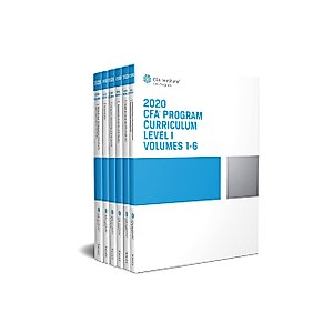 CFA Program Curriculum 2020 Level I Volumes 1-6 Box Set (CFA Curriculum 2020)