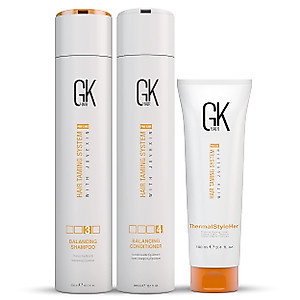GK Hair Global Keratin Balancing Shampoo and Conditioner Set 300ml - ThermalStyleHer - 100ml/3.4oz