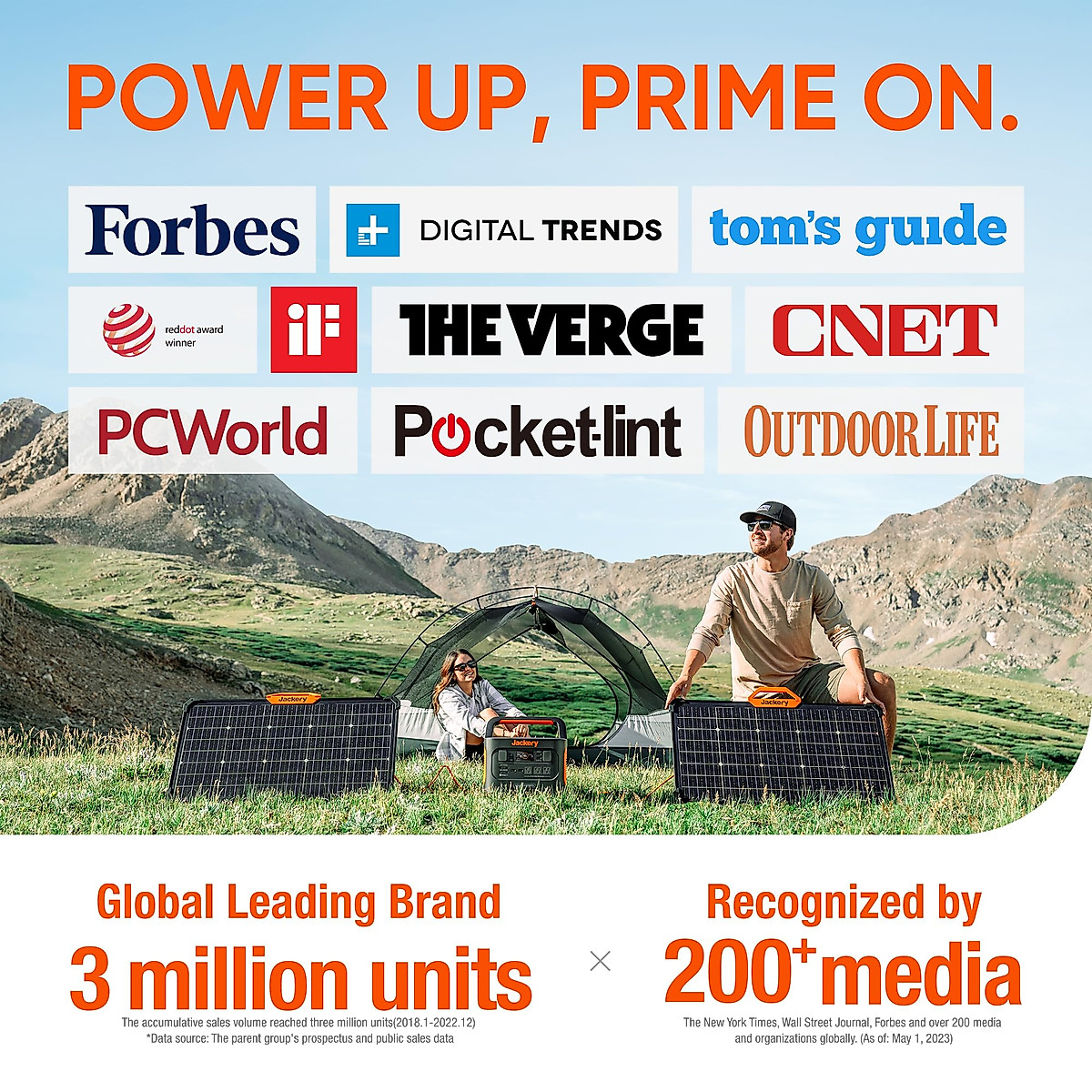 Jackery SolarSaga 100X Portable Solar Panel for Explorer 240/300/500/1000/1500 Power Station, Foldable PERC Solar Cell Solar Charger with USB Outputs for Phones (Can't Charge Explorer 440/ PowerPro)