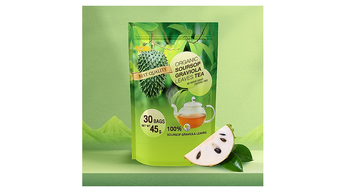 Organic Soursop Graviola Tea - 30 Bags of Pure Benefits