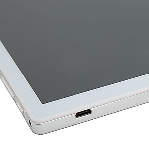 GUPE 10.1 Inch Tablet Call Tablet 2560x1600IPS 8 Core CPU 100-240V Silver (US Plug)