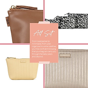 JuJuBe | All Set, Designer Purses and Handbags for Moms, Handbags for Ladies | Black