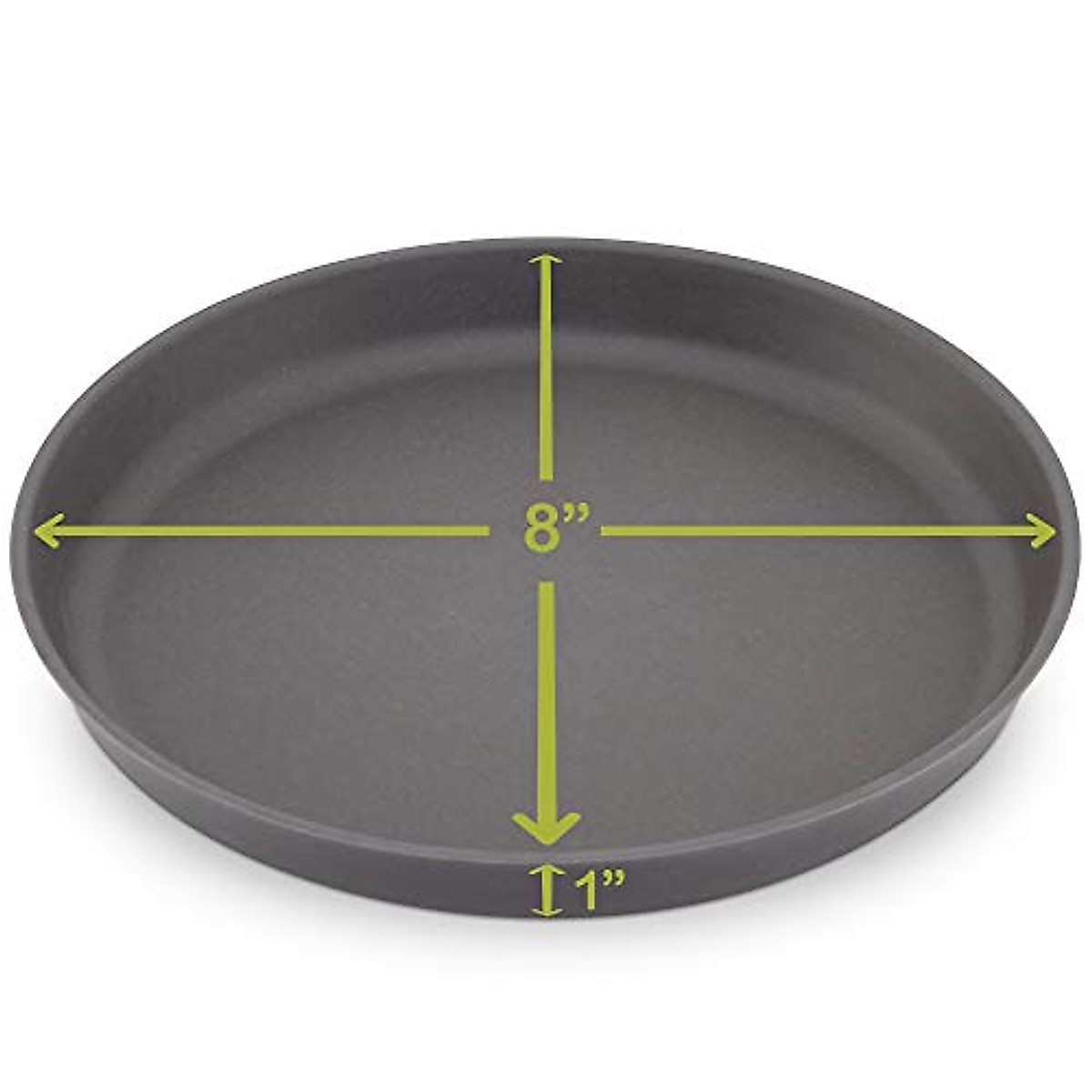 WeeSprout Bamboo Plates (Blue, Green, Gray, & Beige, Without Lids)