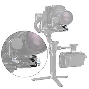 SMALLRIG Focus Motor Rod Mount Component Only for DJI RS 2 / RS 3 / RS 3 Pro Gimbal Plate 3031-2851