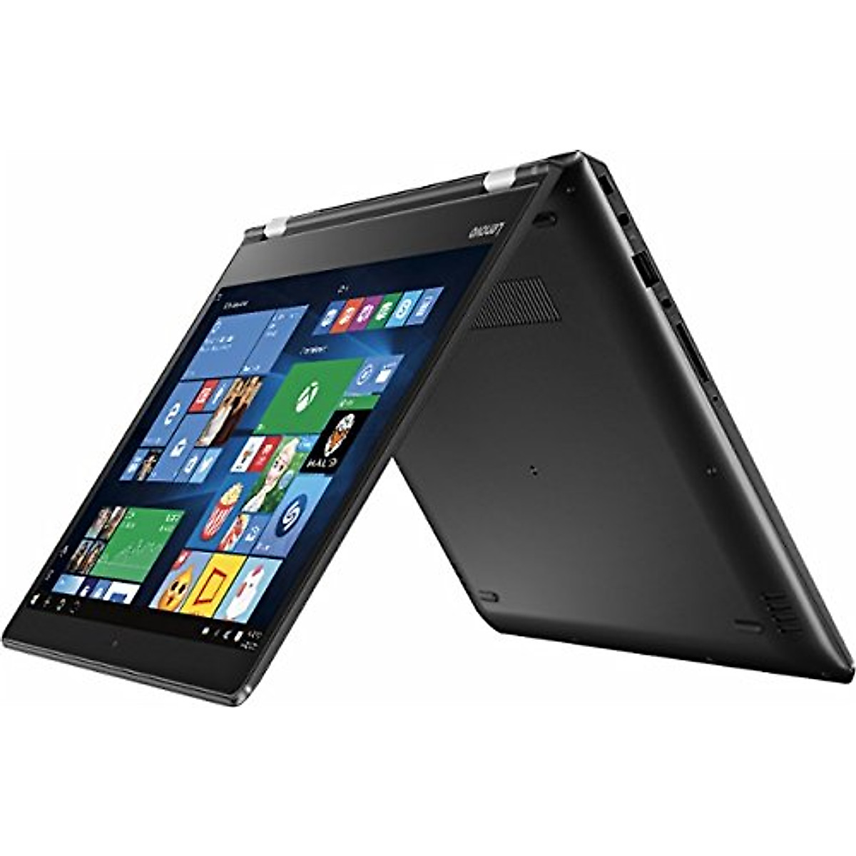 Lenovo 2-in-1 Flex 4 Flagship High Performance 14" HD Touchscreen Laptop PC, Intel Pentium 4405U Dual-Core, 4GB DDR4, 500GB HDD, Bluetooth, WIFI, Windows 10, Black