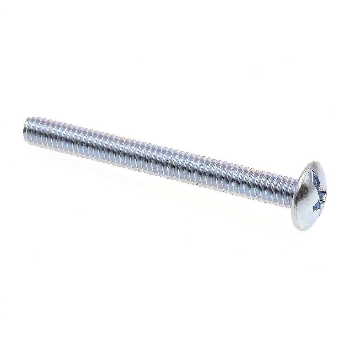 Prime-Line 9006894 Machine Screw, Truss Head, Slotted/Phillips Combo, #8-32 X 1-5/8 in, Zinc Plated Steel, Pack of 75