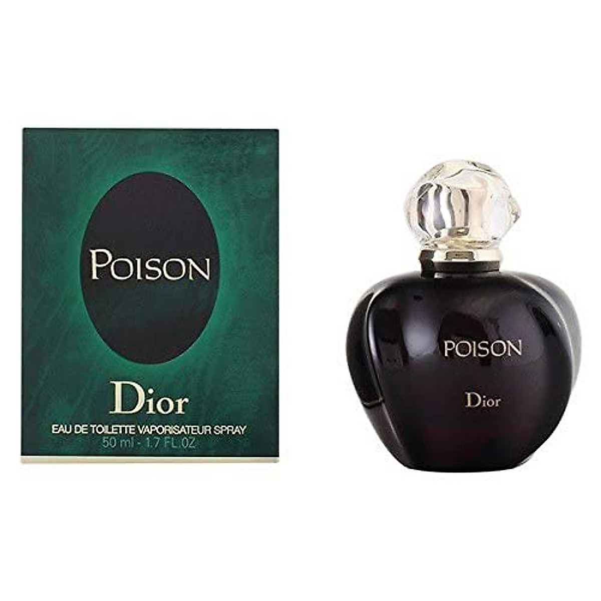 Christian Dior Eau de Toilette Spray, Dior Poison, 1.7 Fluid Ounce