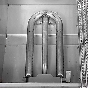 Zljiont 3 PACK Stainless Steel Burner Replacement for American Outdoor Grill Gas Grills 24NB, 24NG, 24NP, 24PC, 30NB, 30PC, 36NB, 36PC(14 1/2" x 6 1/4")