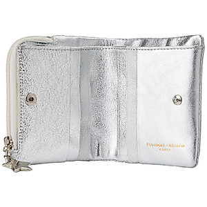 Tsumorichisato Folding Wallet, Mini Wallet, New Multi-Dots, Silver