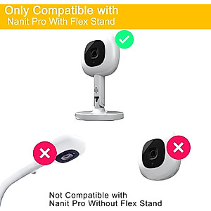 LeReve Low EMF 5" HD Baby Monitor with 2 Cameras, Auto Noise Reduction, Smart Baby Cry Detection, No WiFi, 20 Days Battery Life, 2-Way Talk, Lull + LeReve Twist Mount for LeReve LRX-5 & 52