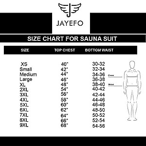 Jayefo Sauna Sweat Suit For Men & Women Boxing MMA Fitness Weight Loss With Hood (L)
