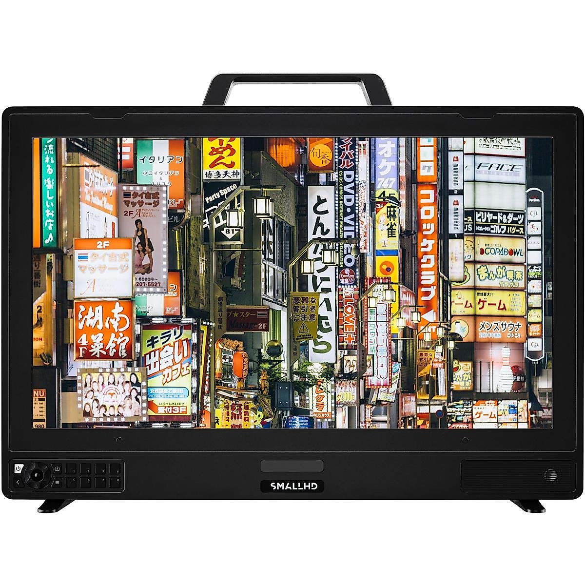SmallHD Cine 24 4K Production Monitor with 24-Inch IPS LCD Display, 3840x2160 UHD Resolution, 1350 nits Brightness, 12G-SDI and HDMI 2.0 Inputs and Outputs