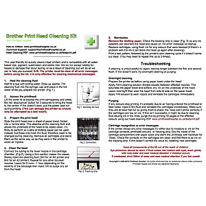 Printhead Hospital Printer Cleaning Kit for Brother MFC DCP Printers - 5 oz | Printhead Cleaning Kit | Easy to Use Inkjet Printer Head Cleaner Kit | Printer Cleaner Kit with Instructions