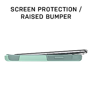 OtterBox iPhone XR Commuter Series Case - BESPOKE WAY (BLAZER BLUE/STORMY SEAS BLUE), slim & tough, pocket-friendly, with port protection