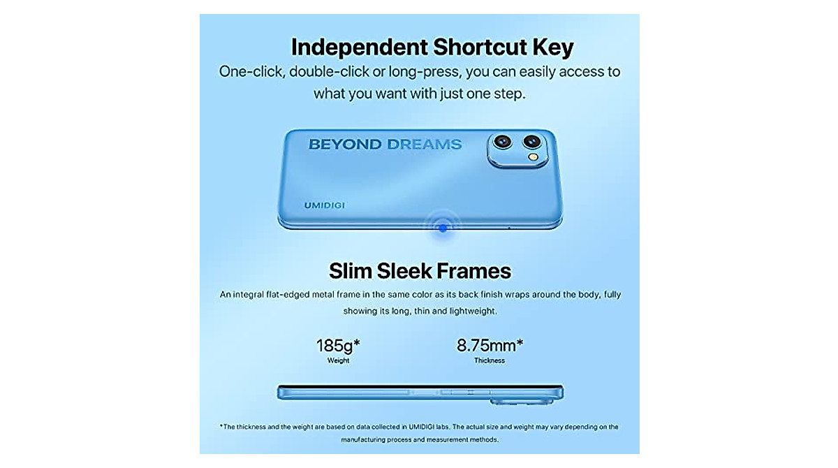 UMIDIGI F3 SE Smartphone - 6.7'' Screen & 20MP Camera